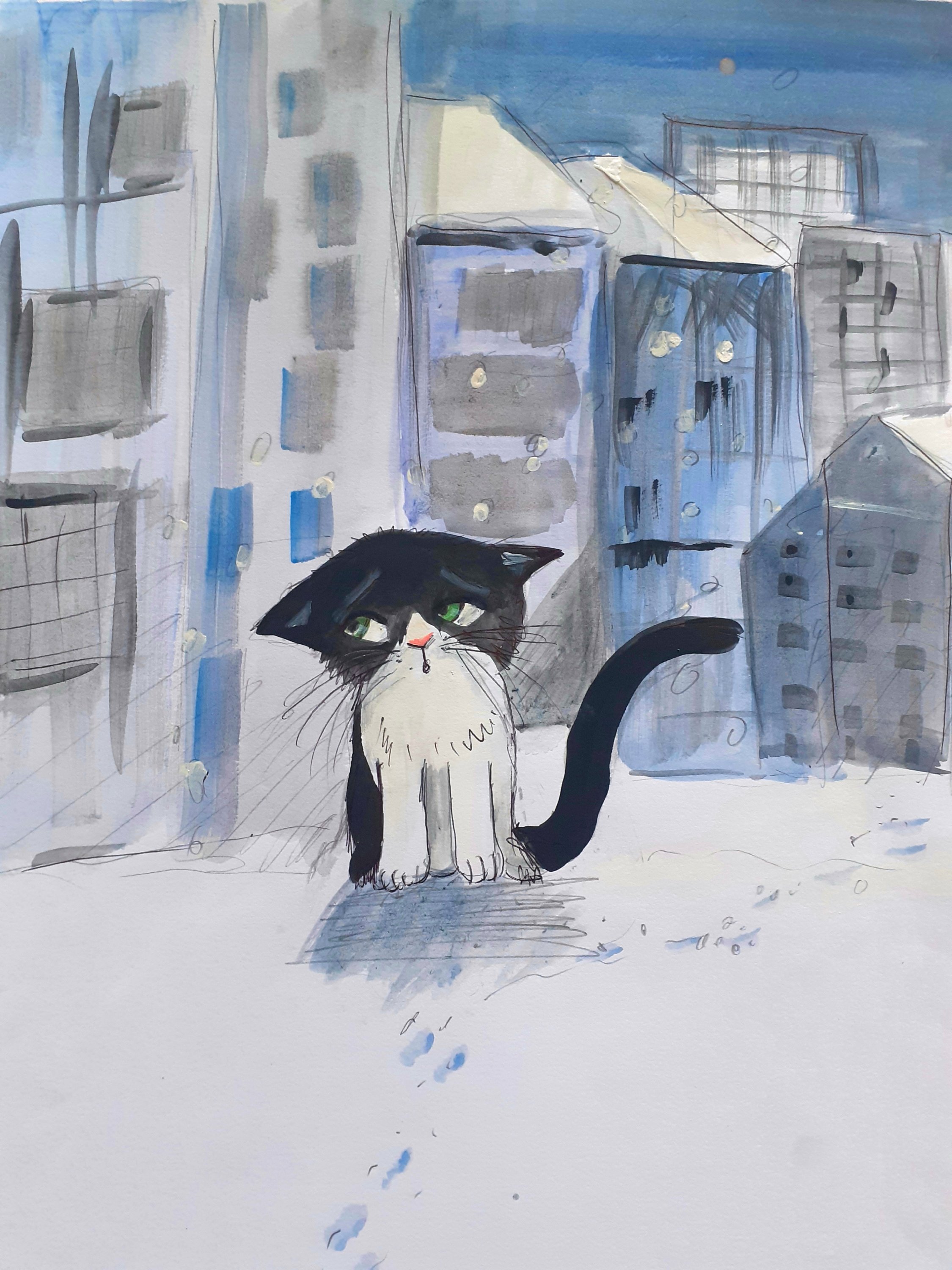 Little lost kitten – The Children's Book Illustrator